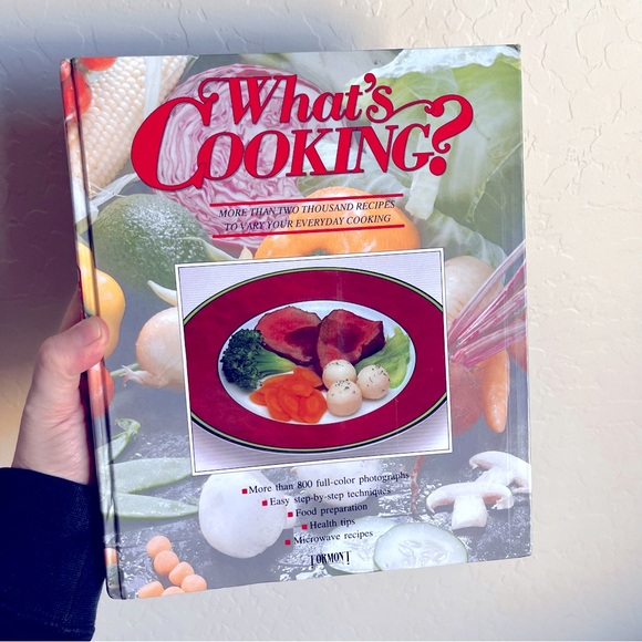 Source Unknown | Kitchen | Vintage 99 Whats Cooking Cookbook Color ...
